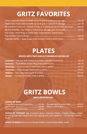 Home Page - Gritz Cafe Express